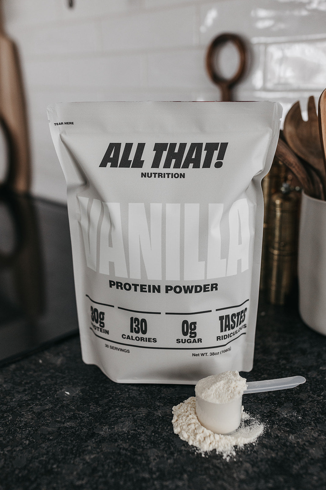Vanilla Protein Powder – Shopallthatnutrition.com